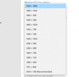 How to Fix Missing Screen Resolution on Windows 10